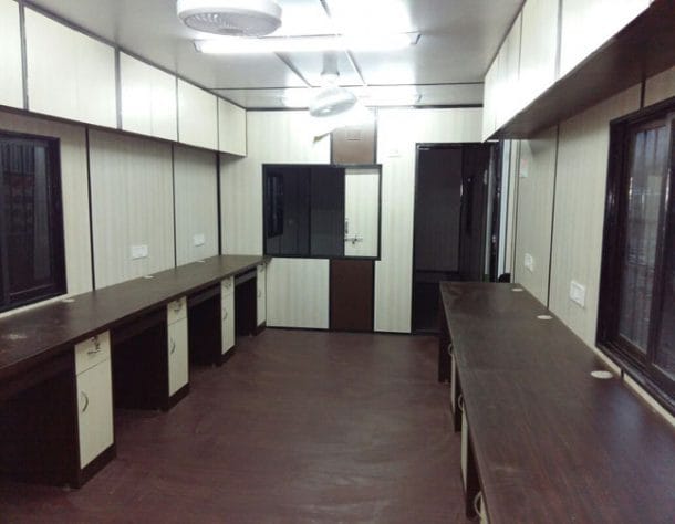 Portable Site Office Cabin manufacturer | Maharashtra Cabin
